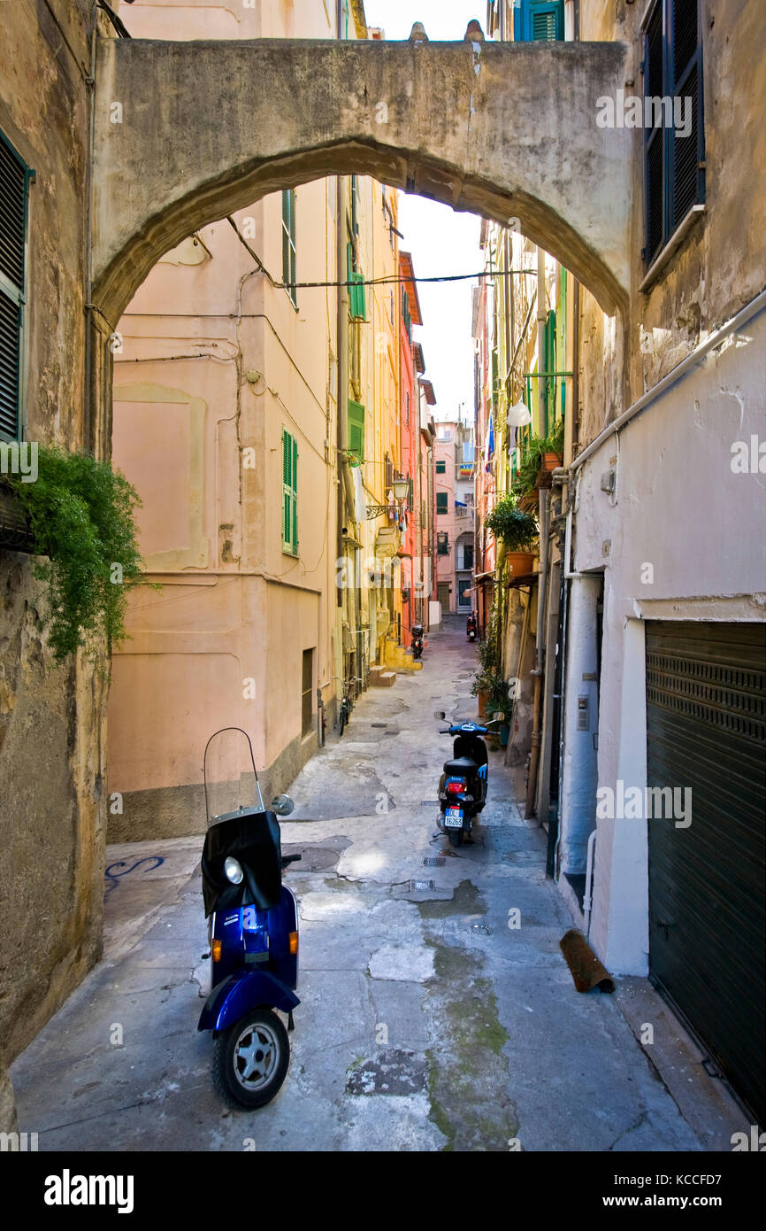 caruggi, Sanremo, Imperia province, Italy Stock Photo - Alamy