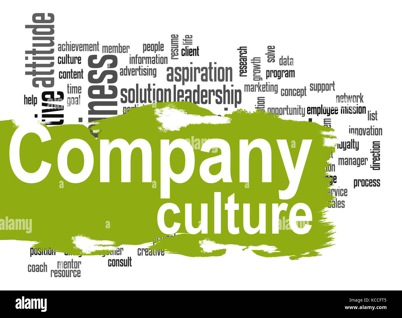 Company culture word cloud image with hi-res rendered artwork that ...