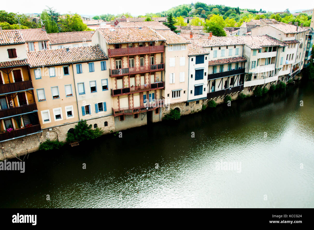 Agout River - Castres - France Stock Photo - Alamy