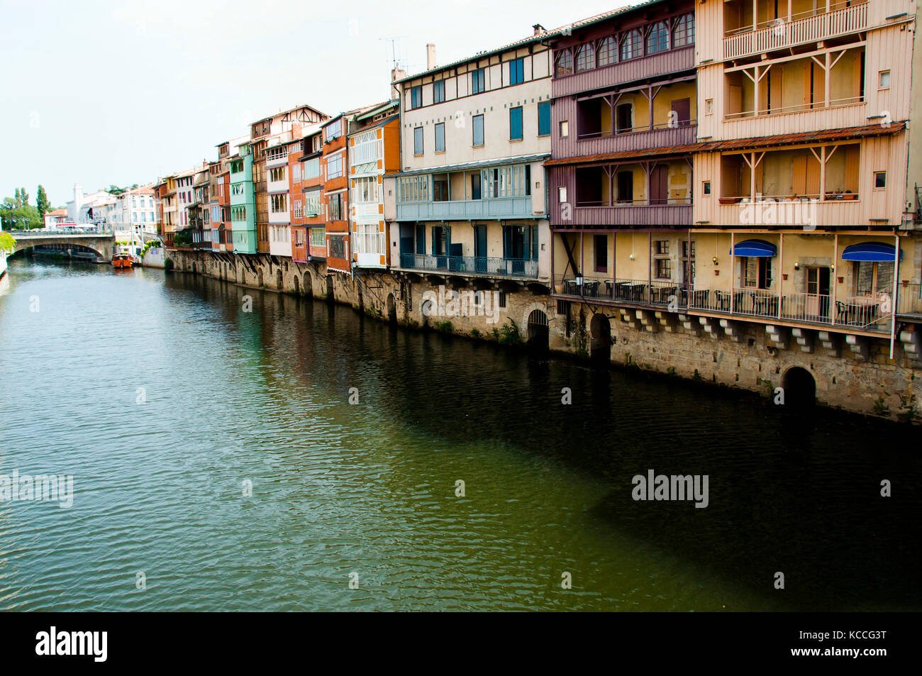 Agout River - Castres - France Stock Photo - Alamy