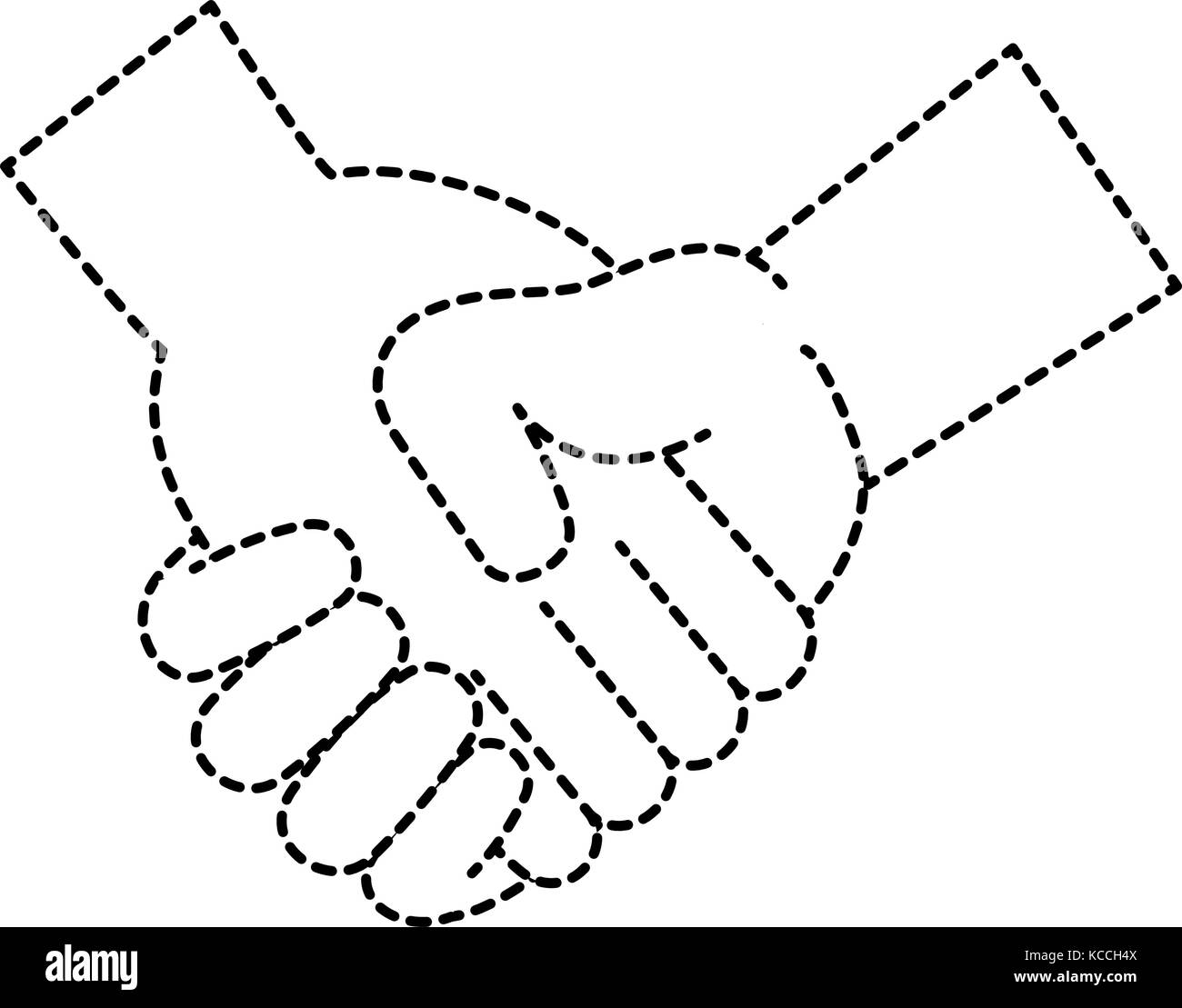 handshake done deal icon vector illustration design Stock Vector Image ...