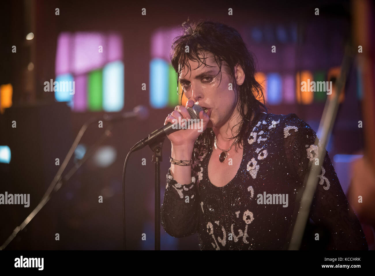 The English rock band The Struts performs a live concert at the ...