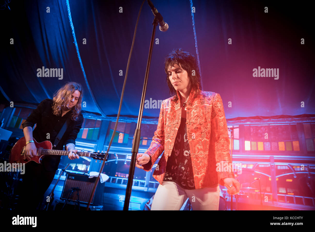 The English rock band The Struts performs a live concert at the ...