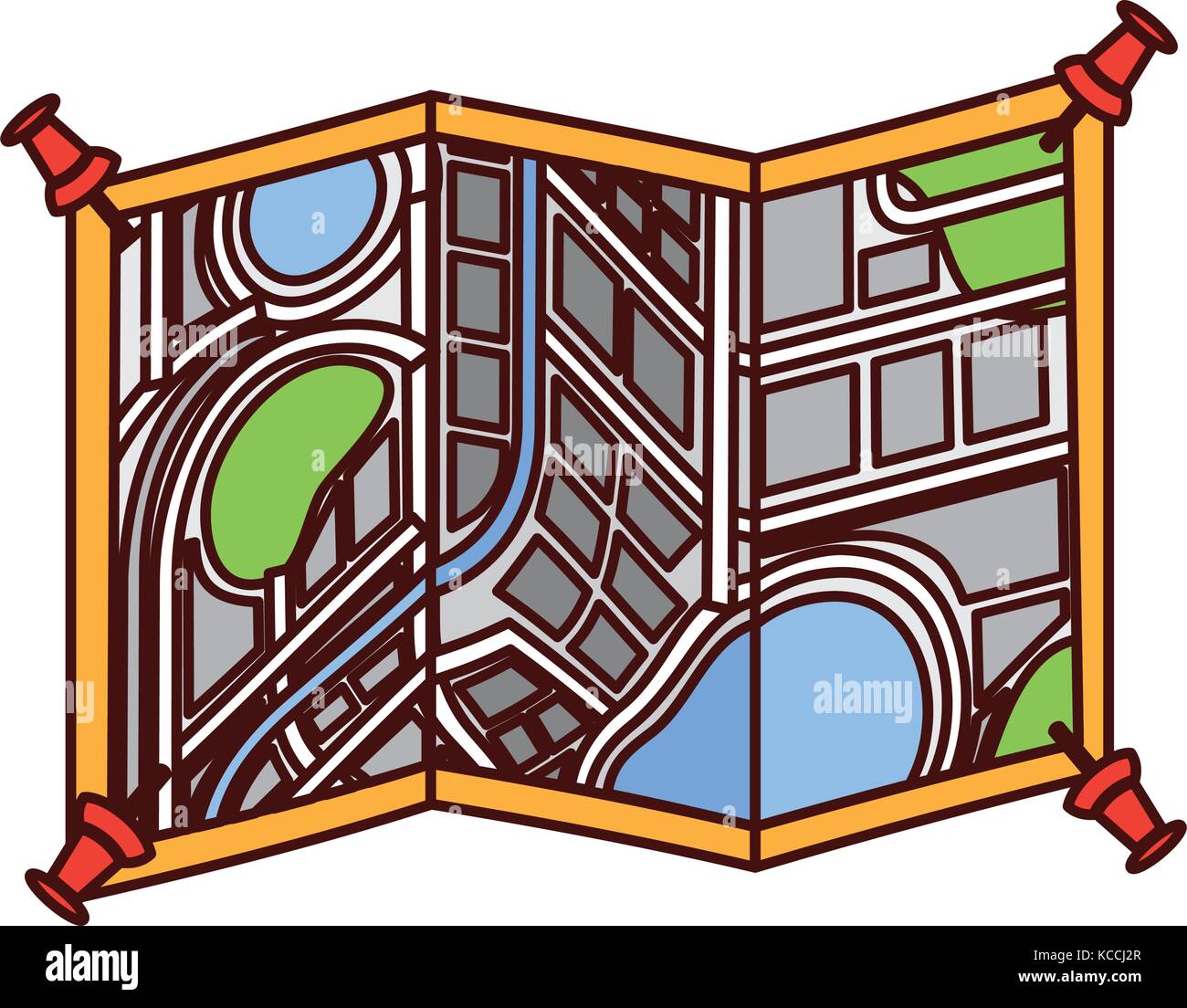 navigation pointer map direction concept Stock Vector Image & Art - Alamy