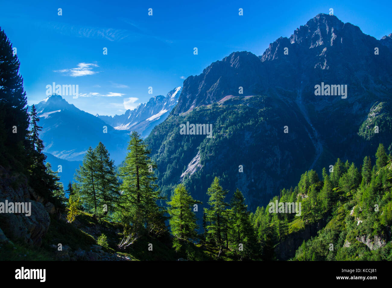 landscape of the French Alps Stock Photo - Alamy