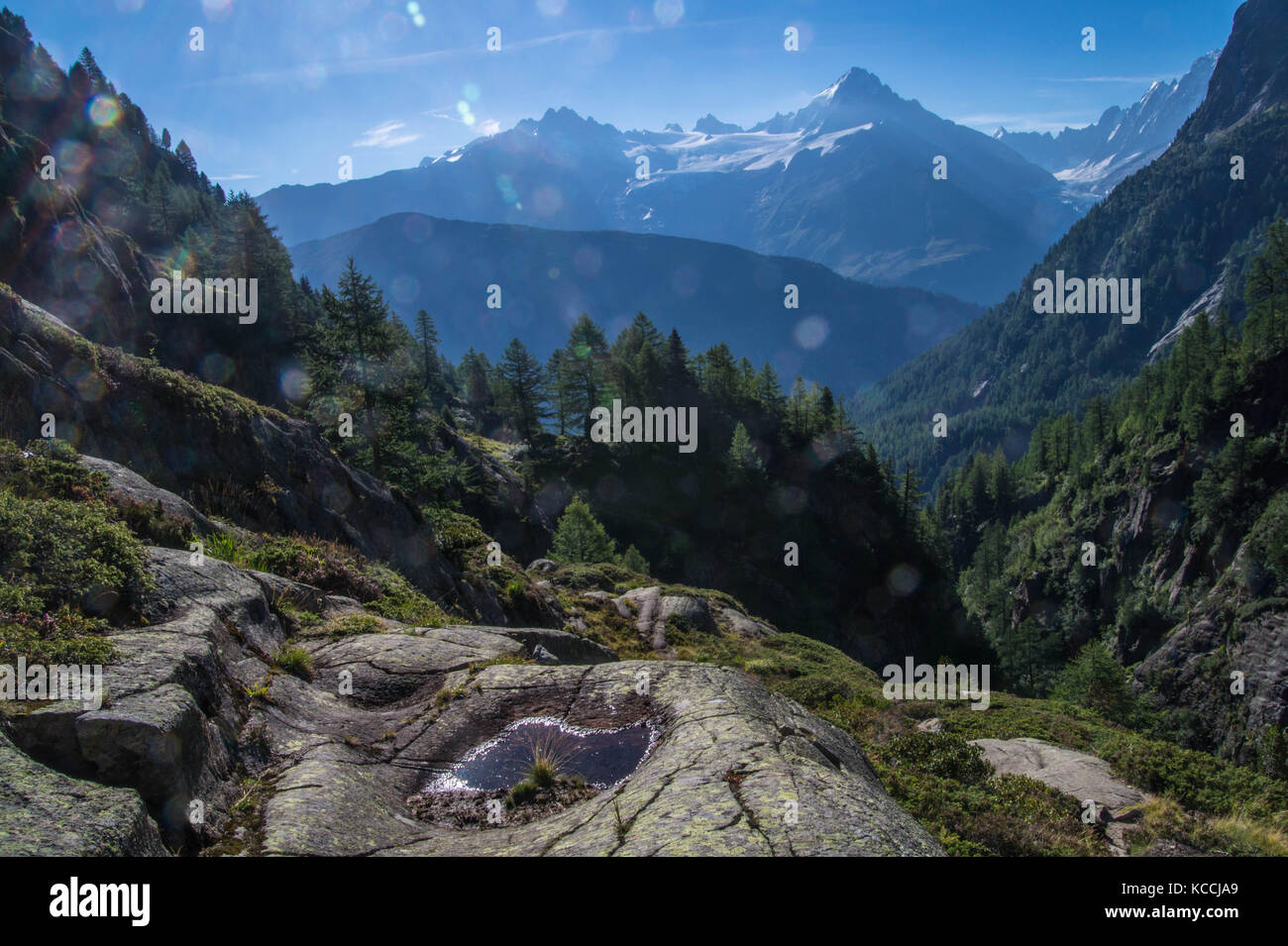 landscape of the French Alps Stock Photo - Alamy