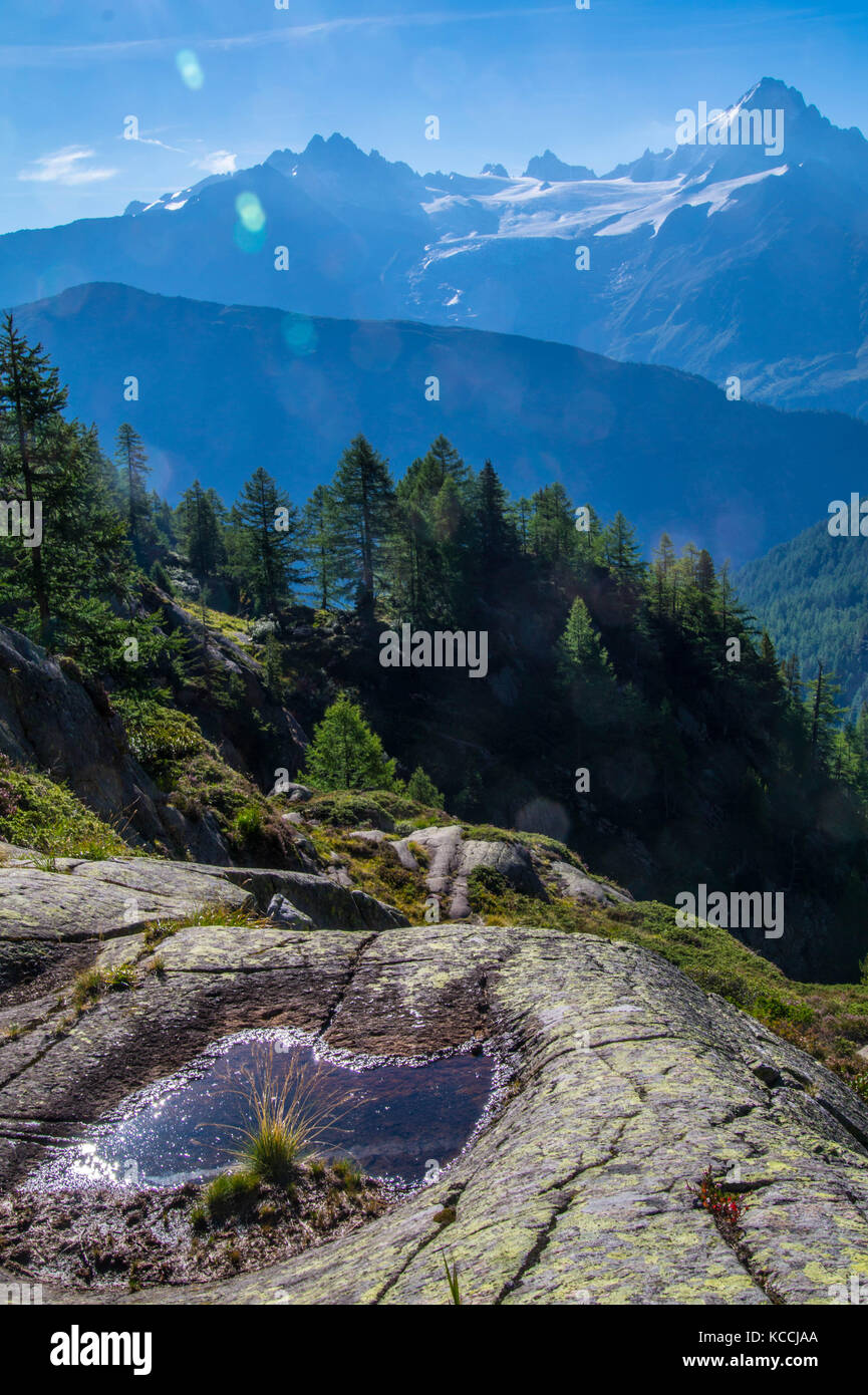 landscape of the French Alps Stock Photo - Alamy