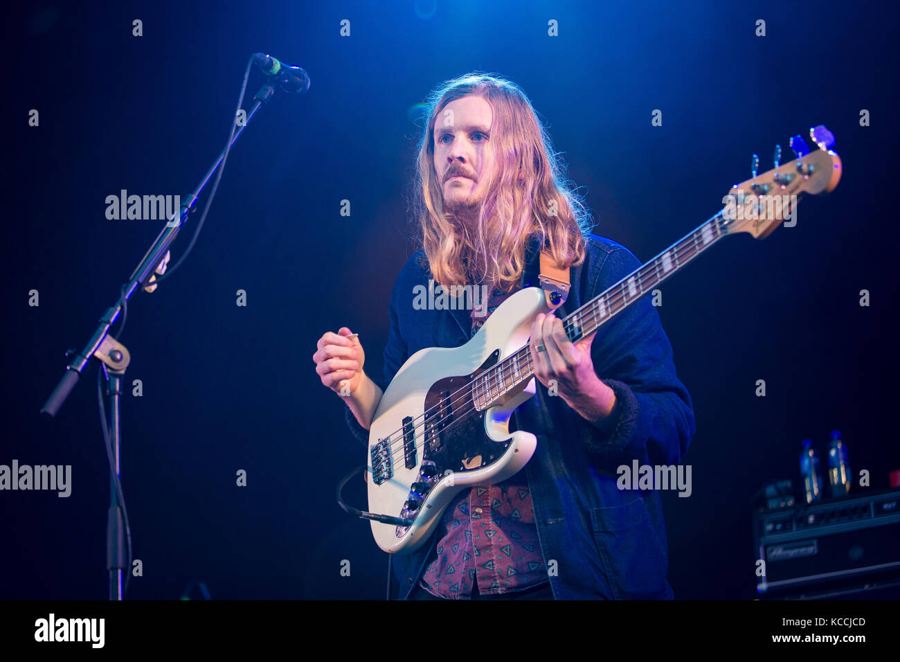 The Australian rock band The Temper Trap performs a live concert at the ...