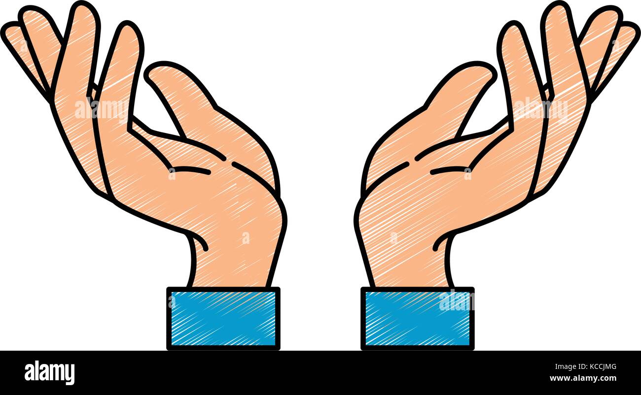 hands human protection icon vector illustration design Stock Vector ...