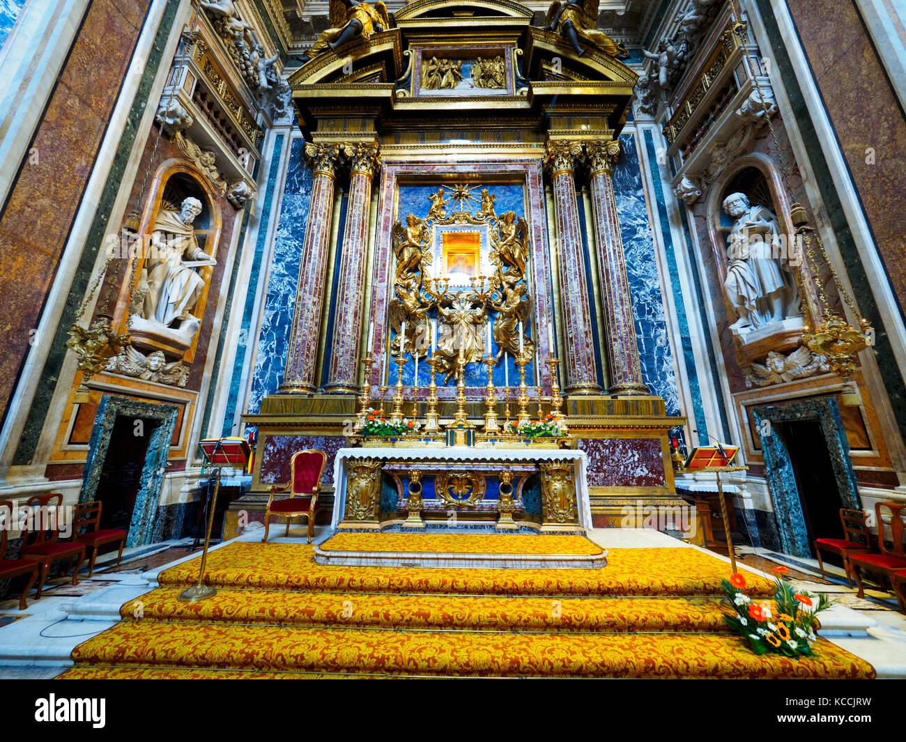 The Borghese Chapel in the Basilica di Santa Maria Maggiore - Rome ...
