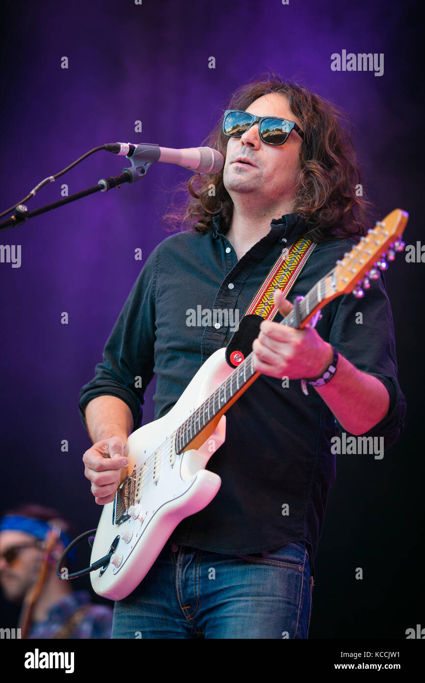 The American indie rock band The War On Drugs performs a live concert ...