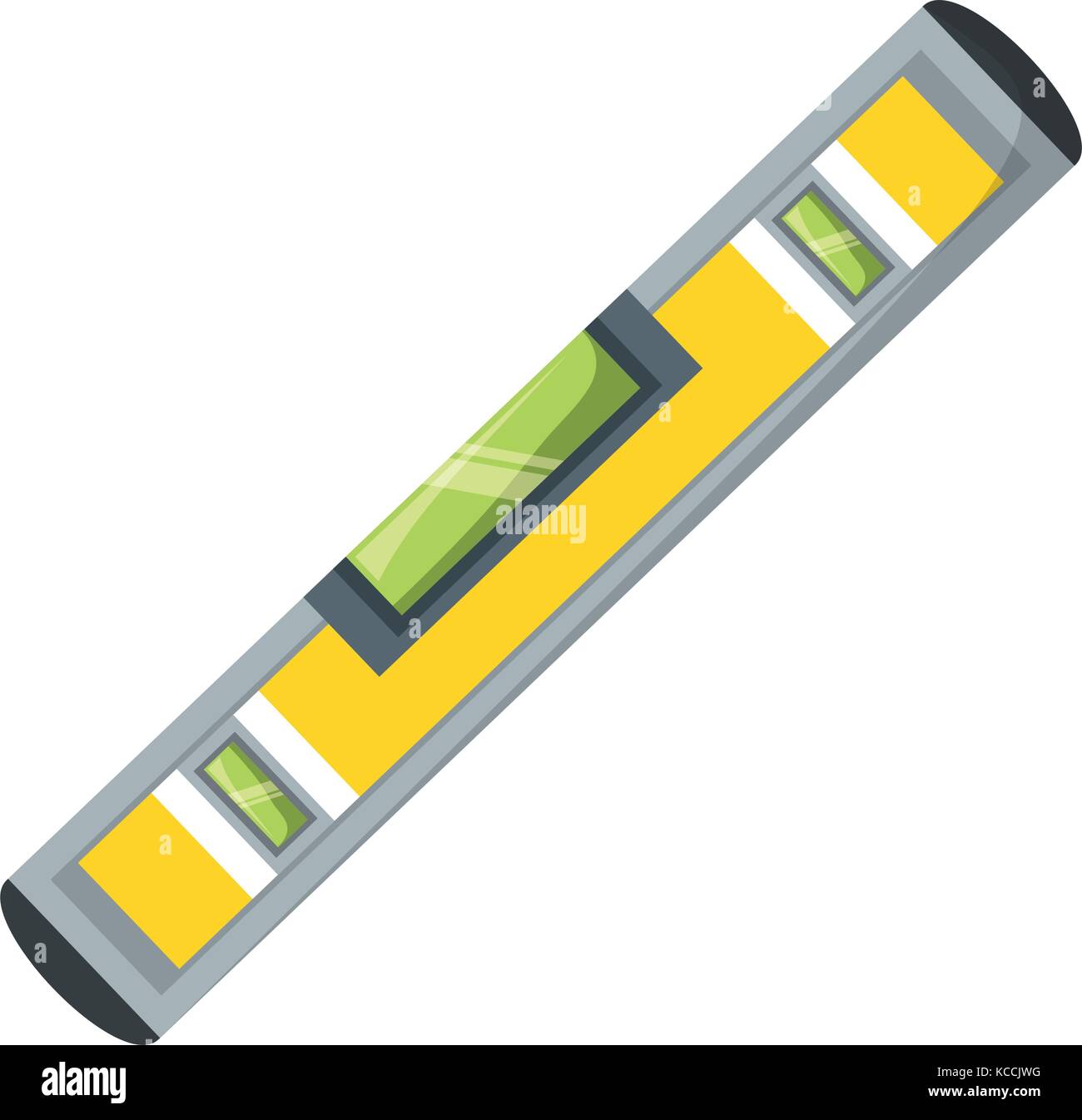 level ruler icon over white background vector illustration Stock Vector ...