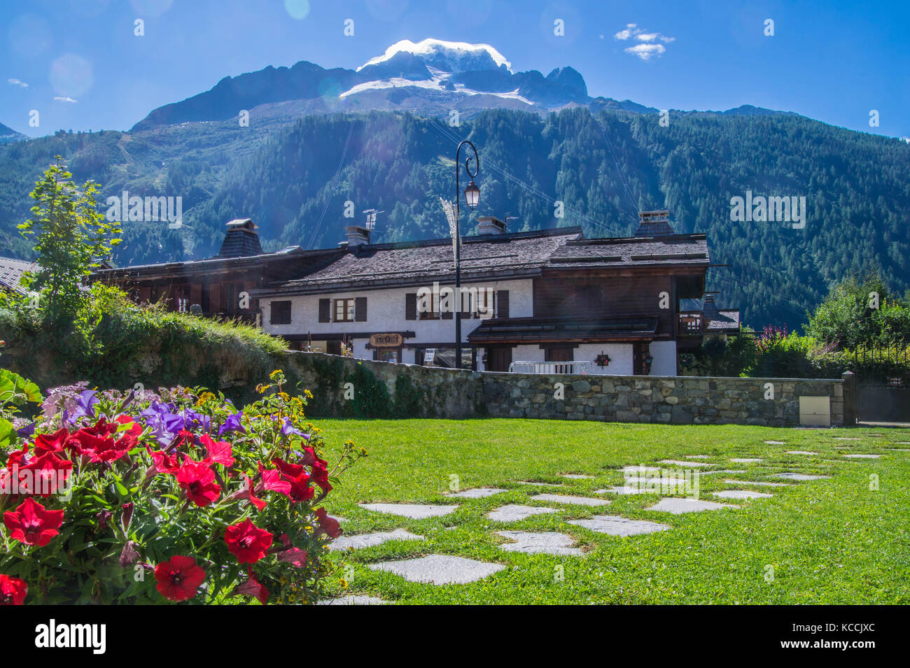 landscape of the French Alps Stock Photo - Alamy