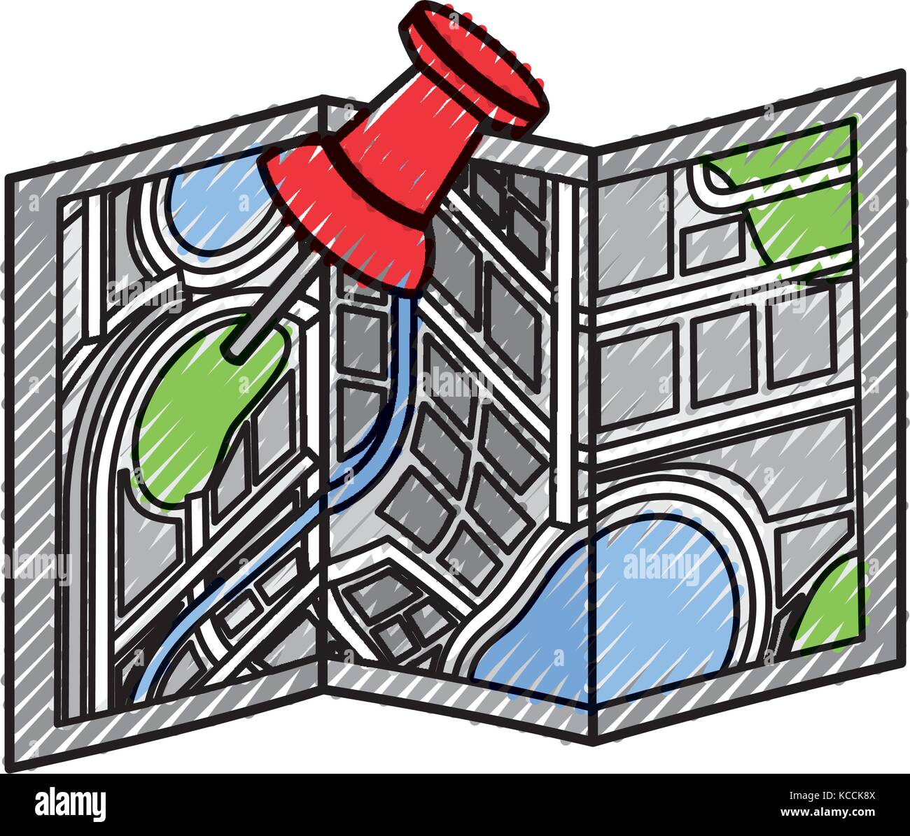 map navigation gps with pointer isolated on white background Stock Vector Image & Art - Alamy