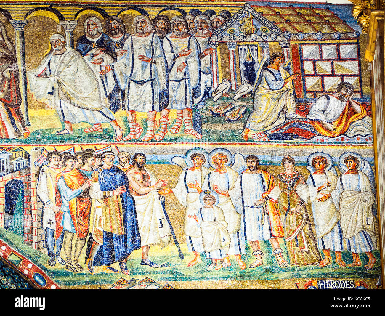 Santa maria maggiore mosaics hi-res stock photography and images - Alamy