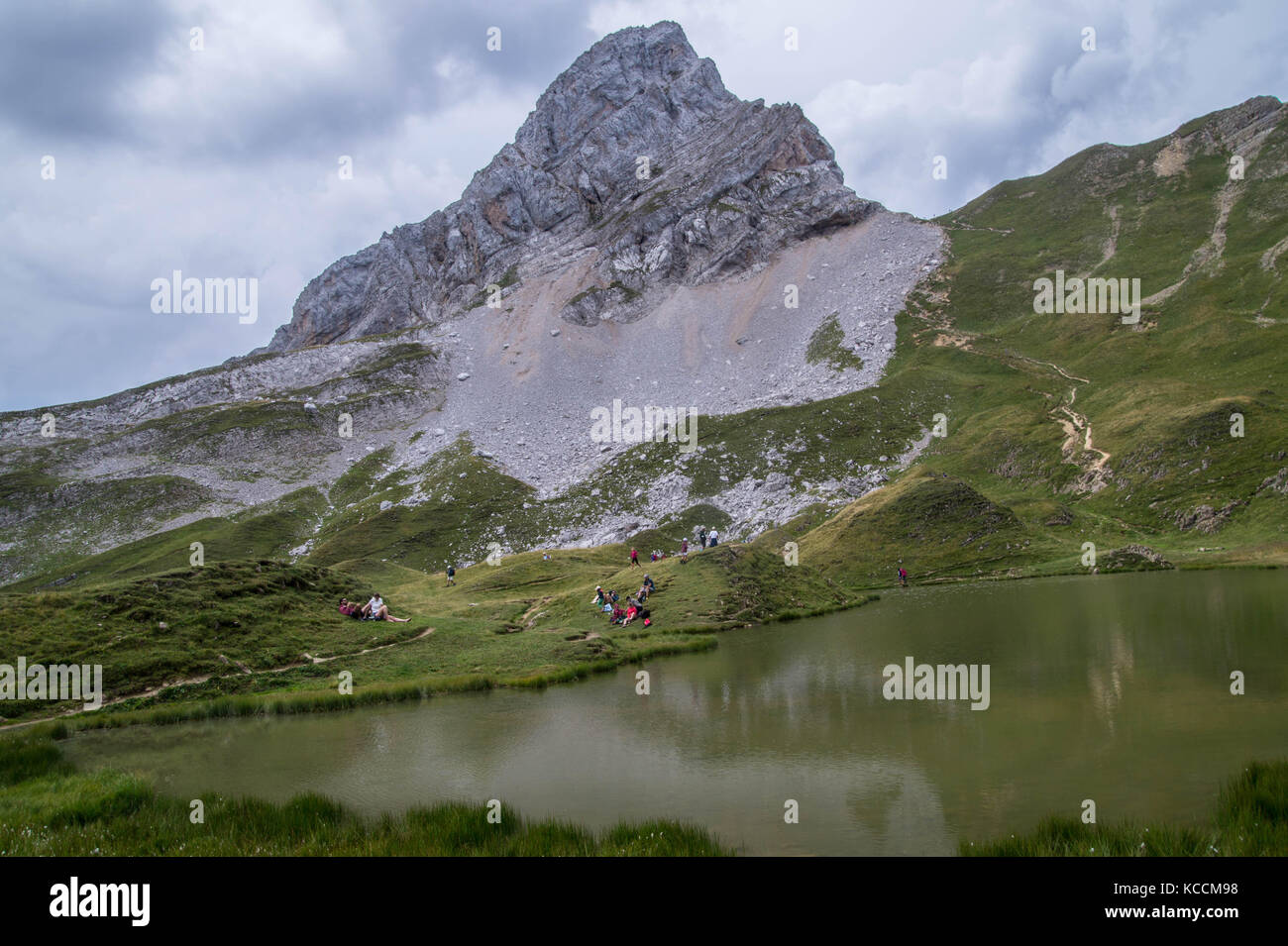 landscape of the French Alps Stock Photo - Alamy