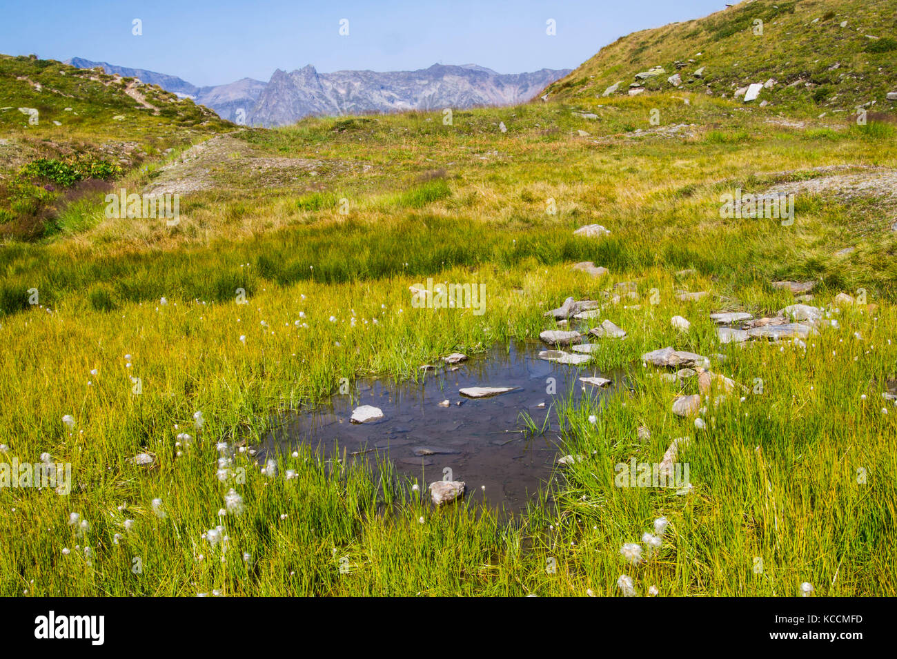landscape of the French Alps Stock Photo - Alamy