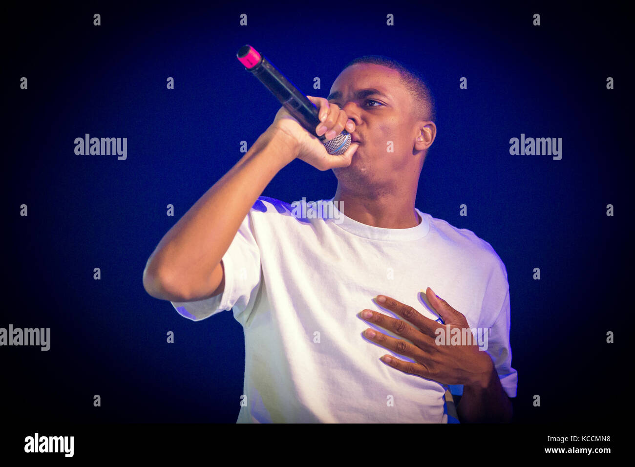 The American rapper Vince Staples, performs a live concert at the ...
