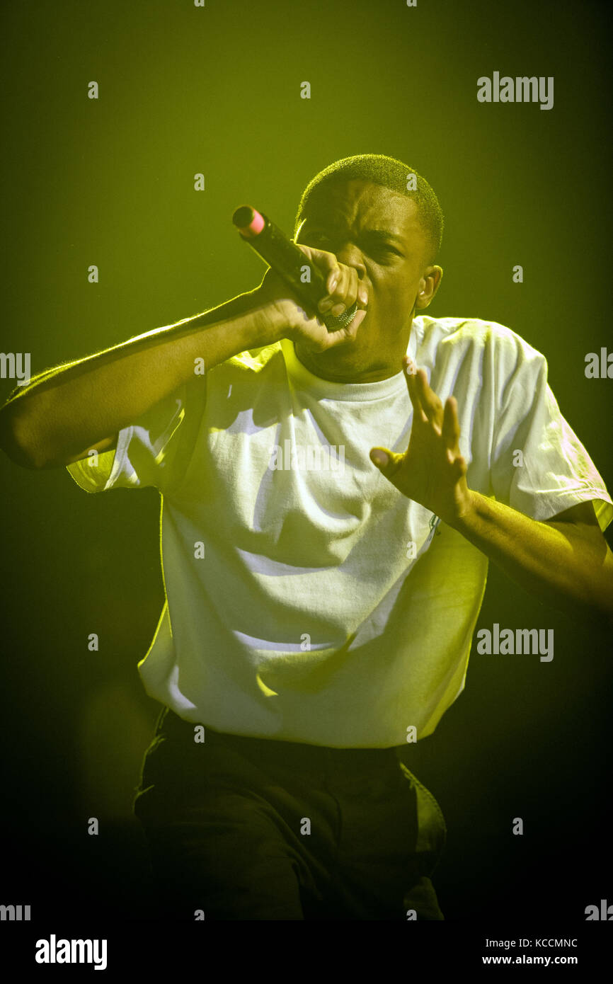 The American rapper Vince Staples, performs a live concert at the ...