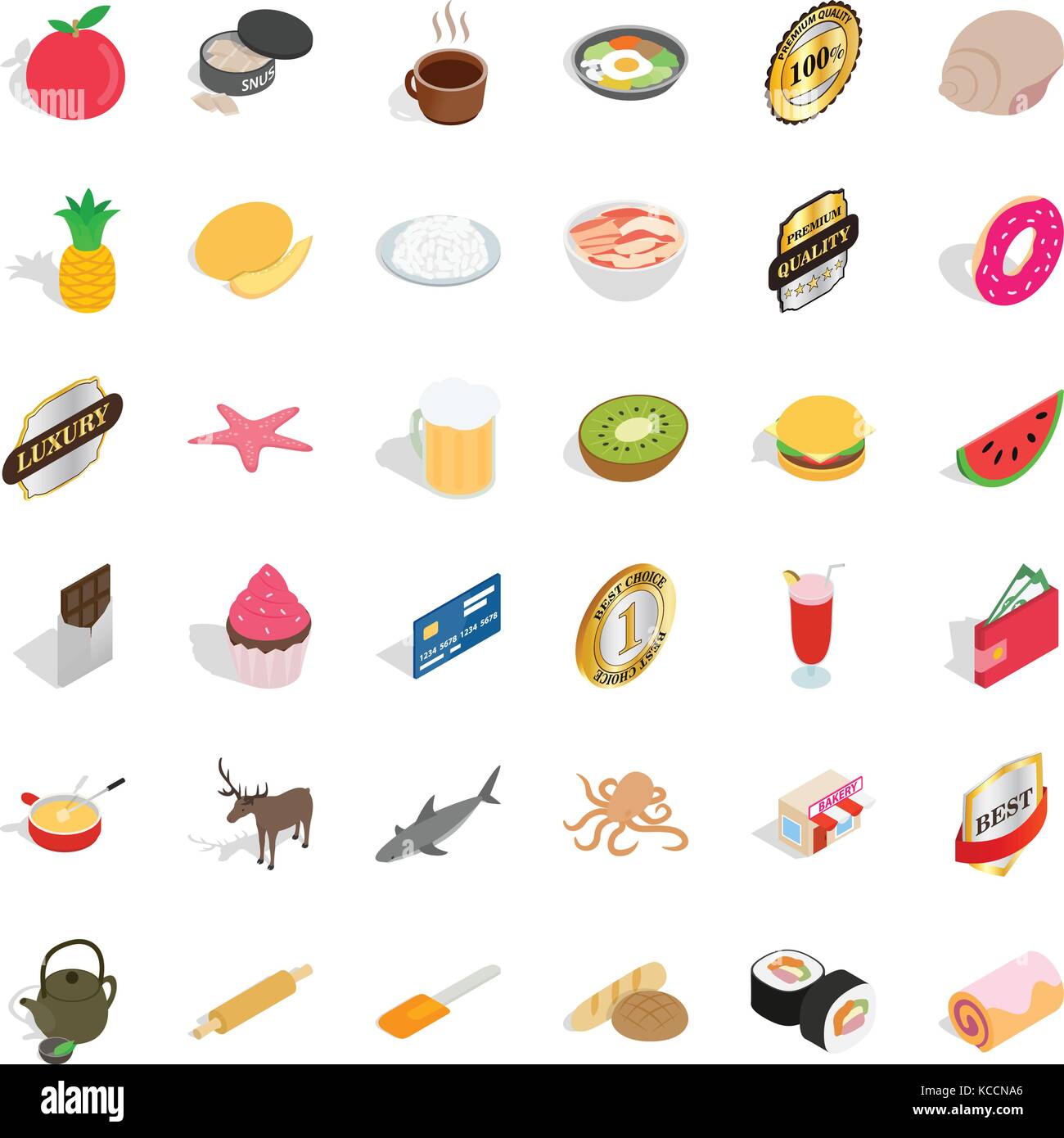 Steam icons set, isometric style Stock Vector Image & Art - Alamy