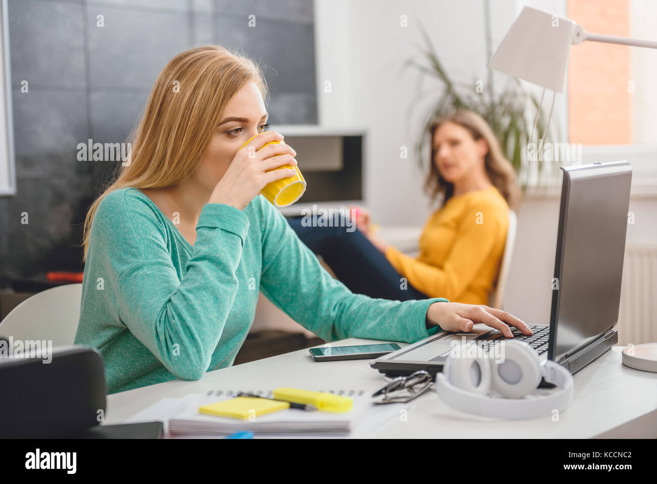 Professional business women sitting hi-res stock photography and images ...