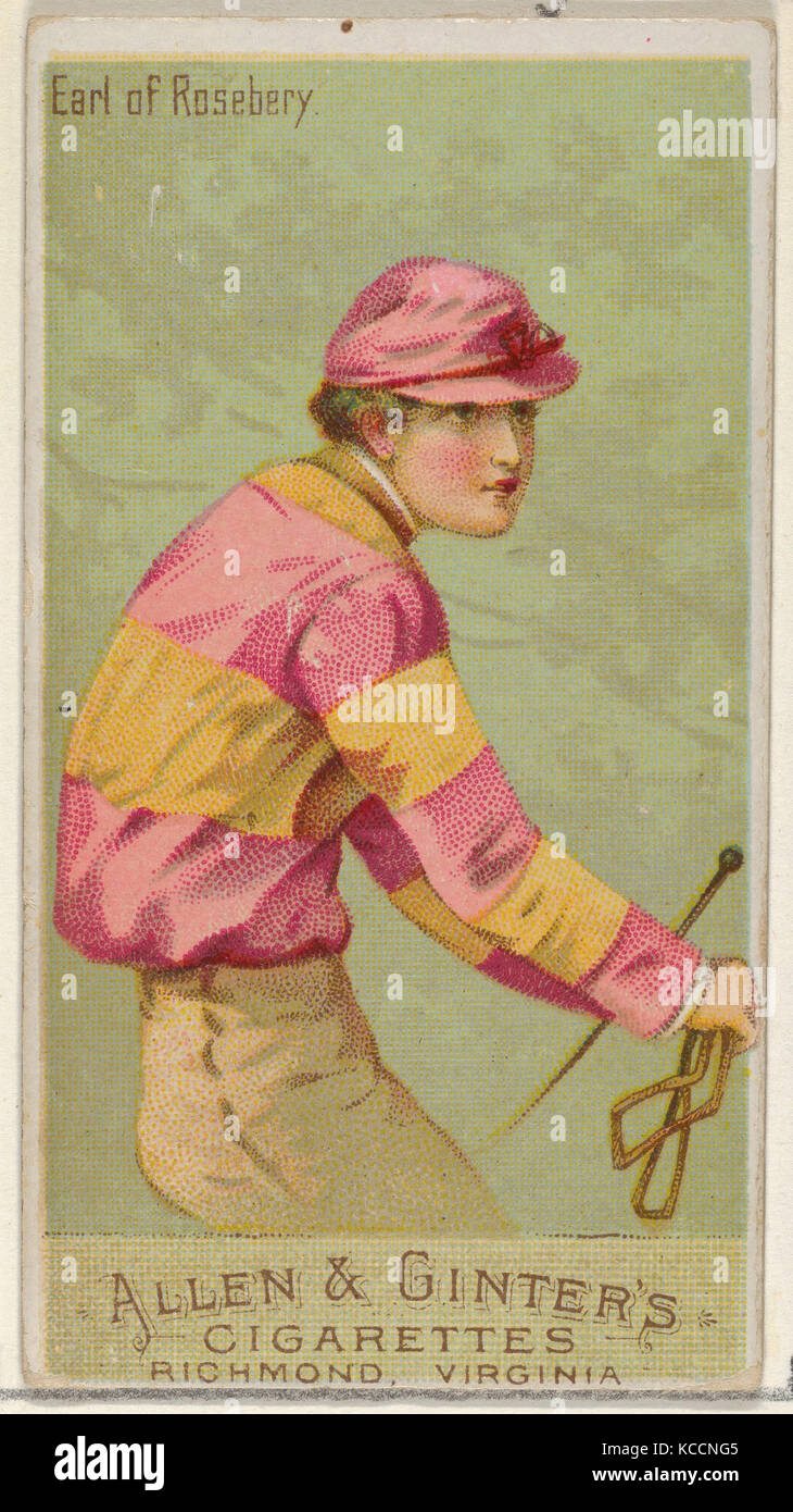 Duke of Rosebery, from the Racing Colors of the World series (N22a) for ...