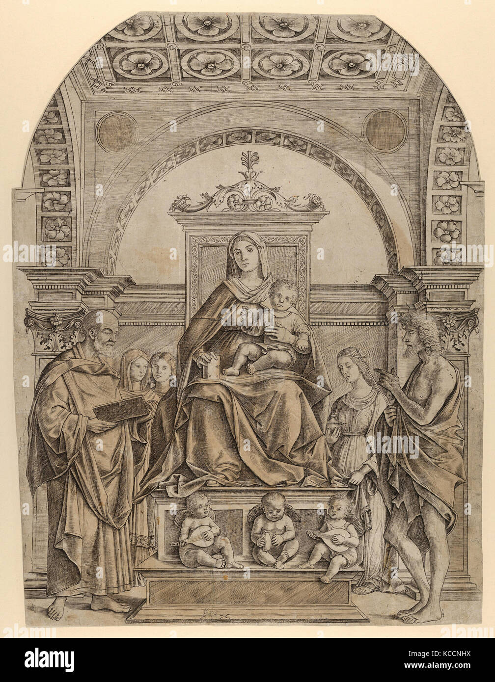 Italian saints drawings hi-res stock photography and images - Alamy