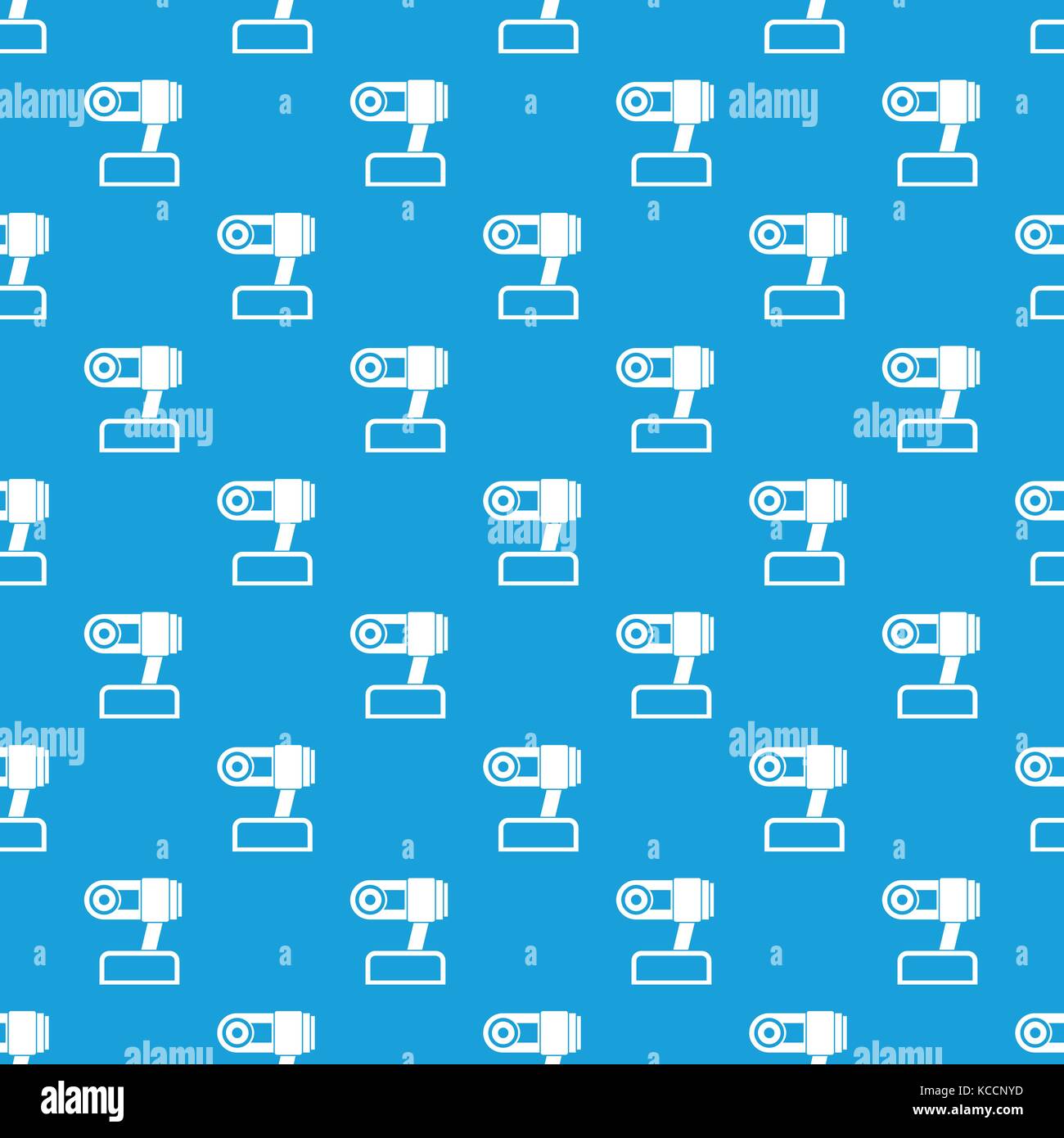 Webcam pattern seamless blue Stock Vector Image & Art - Alamy