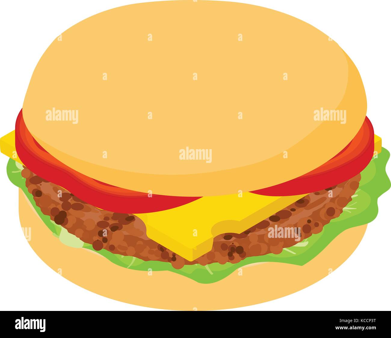 Burger small icon, isometric 3d style Stock Vector Image & Art - Alamy