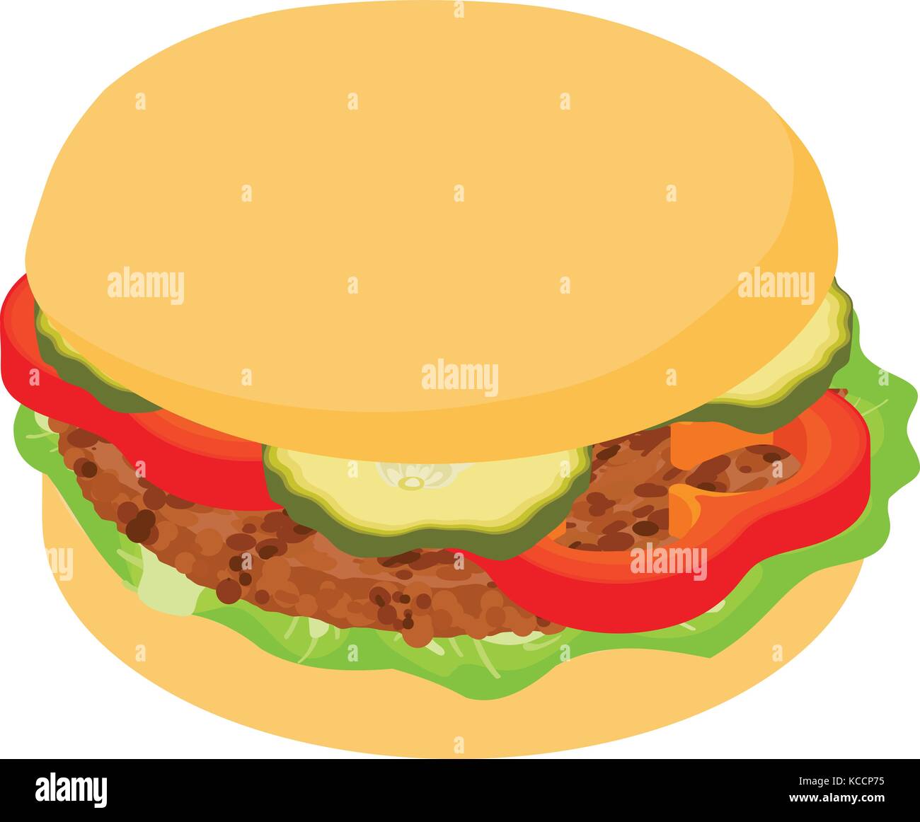 Burger tomato icon, isometric 3d style Stock Vector Image & Art - Alamy