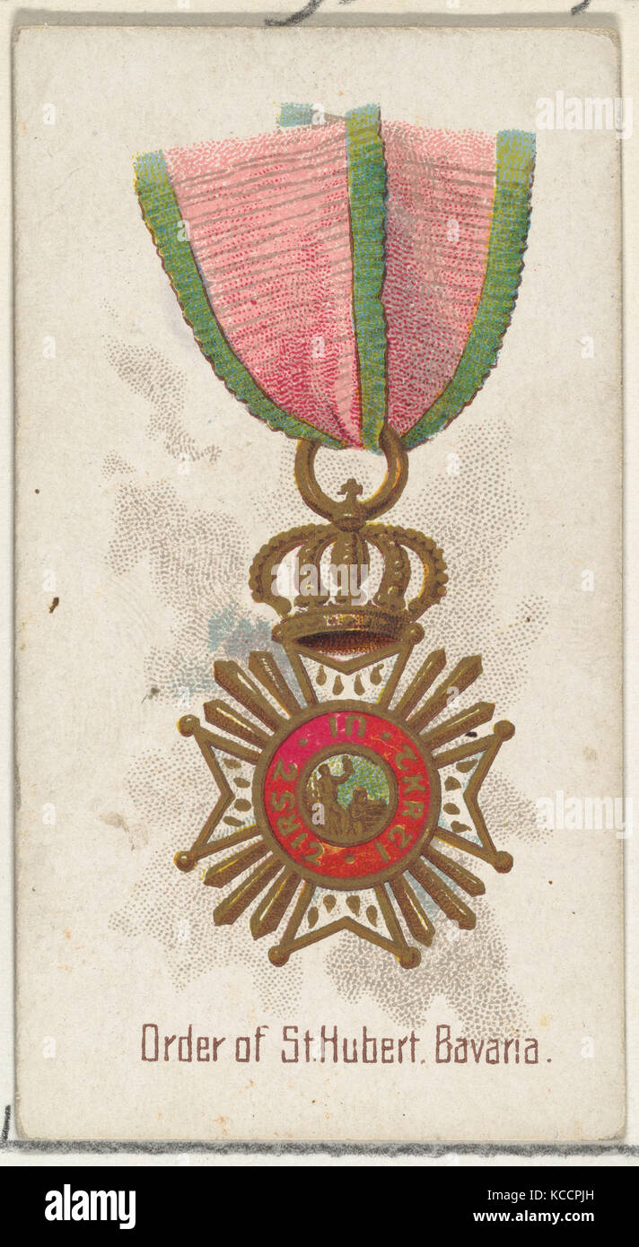 Order of St. Hubert, Bavaria, from the World's Decorations series (N30 ...