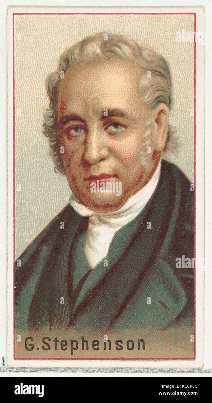 G. Stephenson, printer's sample for the World's Inventors souvenir ...