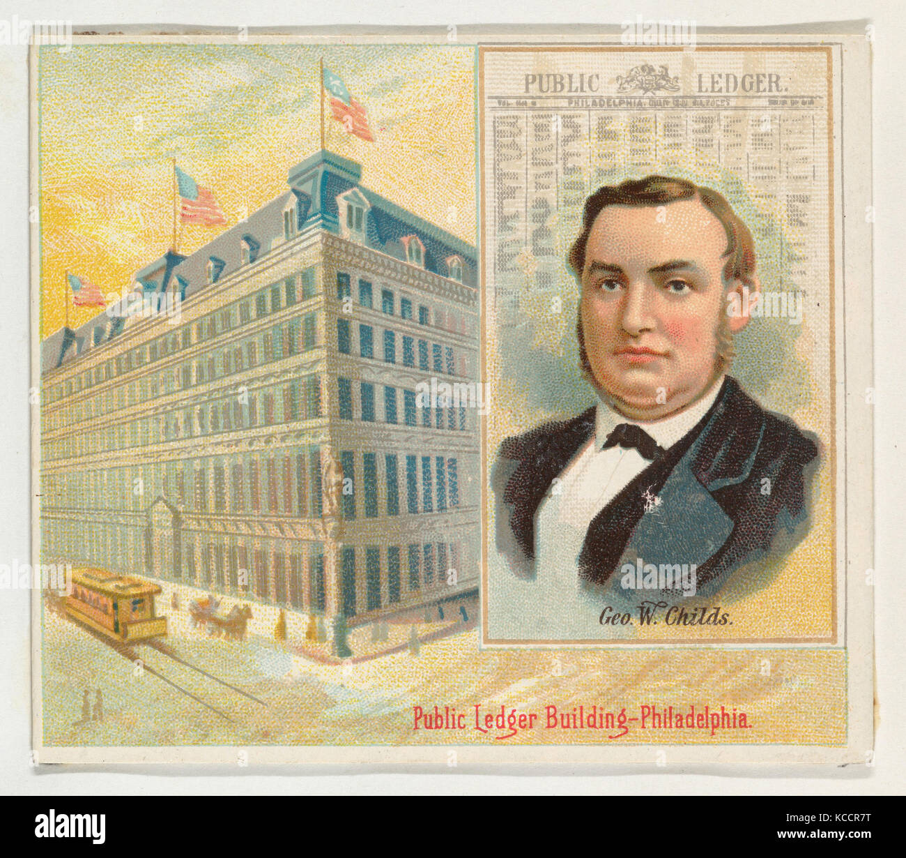 George W. Childs, Philadelphia Public Ledger, from the American Editors ...