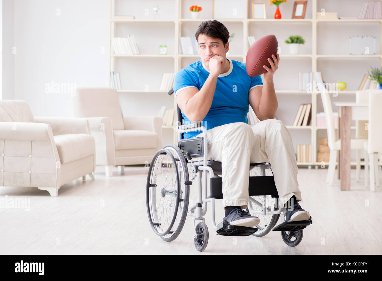 Sport football action disability hi-res stock photography and images ...