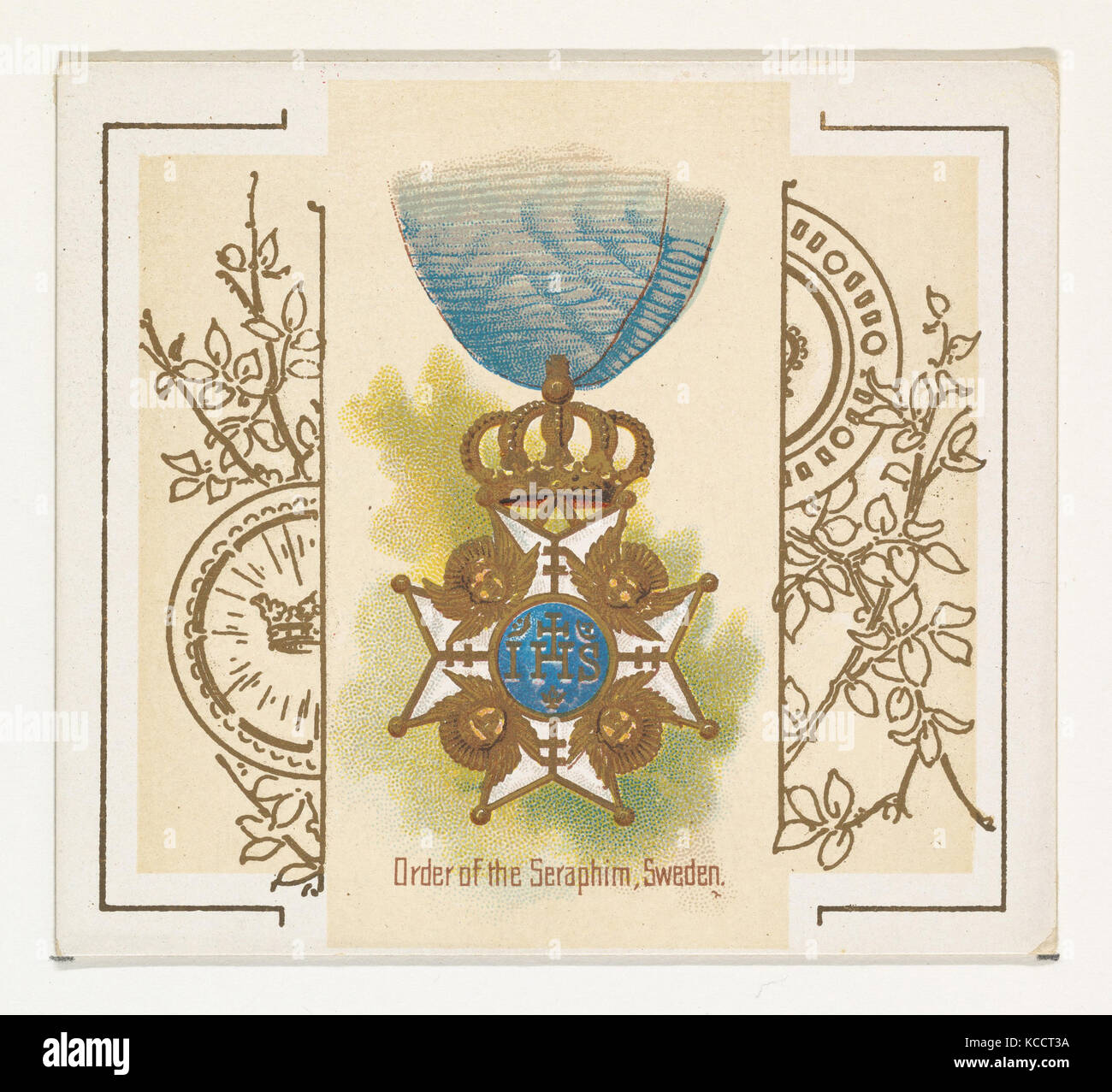 Order of the Seraphim, Sweden, from the World's Decorations series (N44 ...