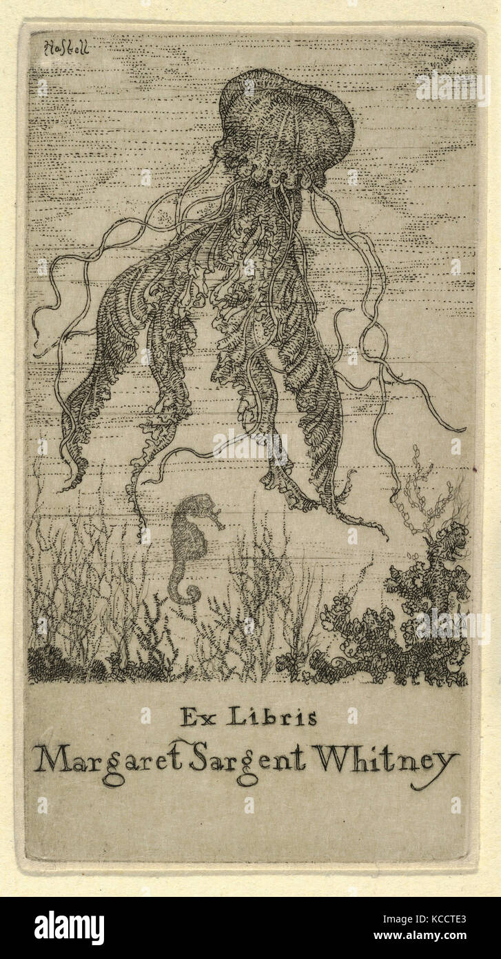 Drawings and Prints, Print, Ex Libris Margaret Sargent Whitney, Artist ...