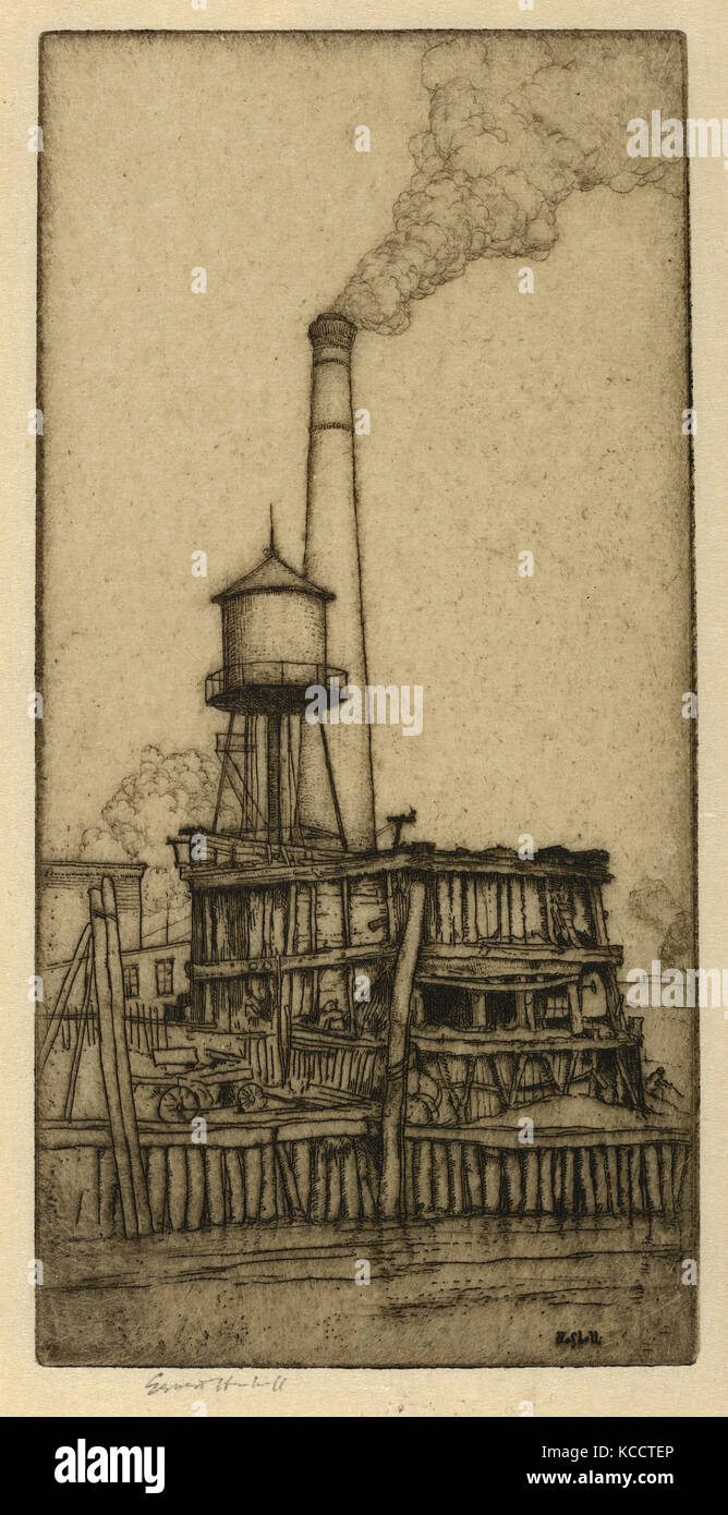 Drawings and Prints, Print, Sand Hopper, Artist, Ernest Haskell ...