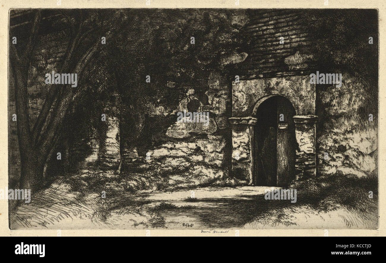 Drawings and Prints, Print, The Portal, Artist, Ernest Haskell ...