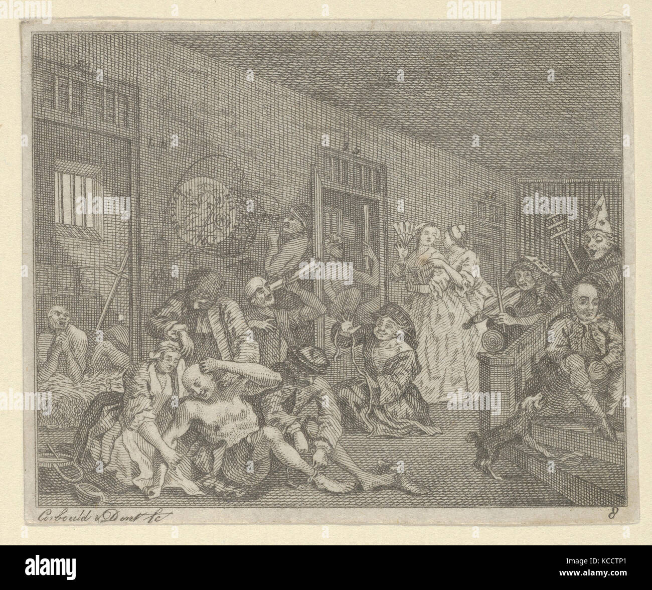 Hogarth the rake's progress hi-res stock photography and images - Alamy