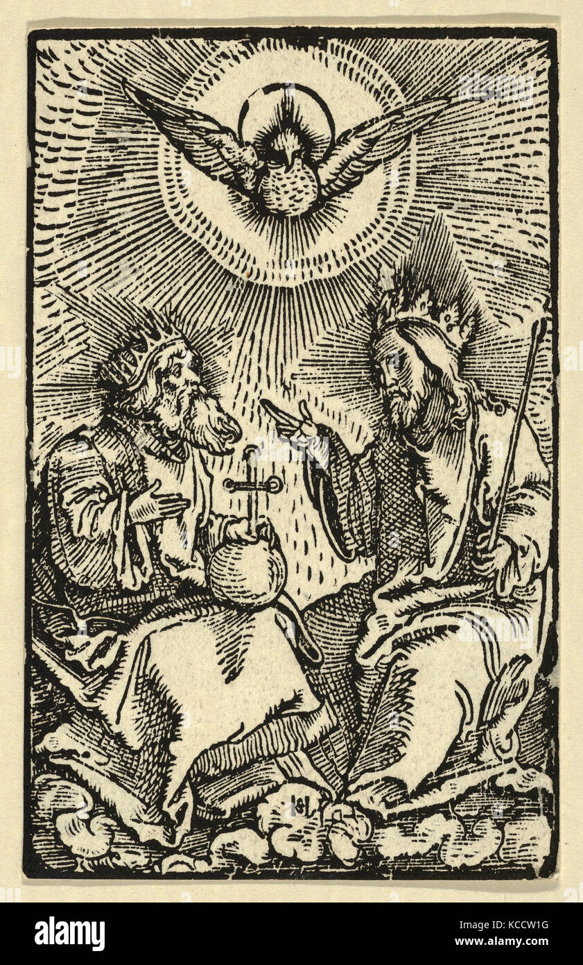 Drawings and Prints, Print, The Holy Trinity, from Via Felicitatis ...