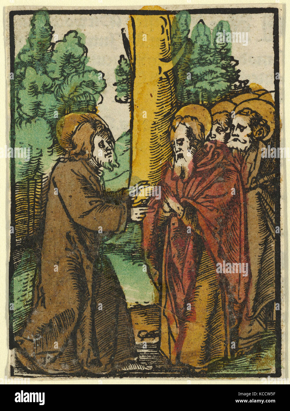 Drawings and Prints, Print, Christ Teaching the Disciples, 1, from Das ...