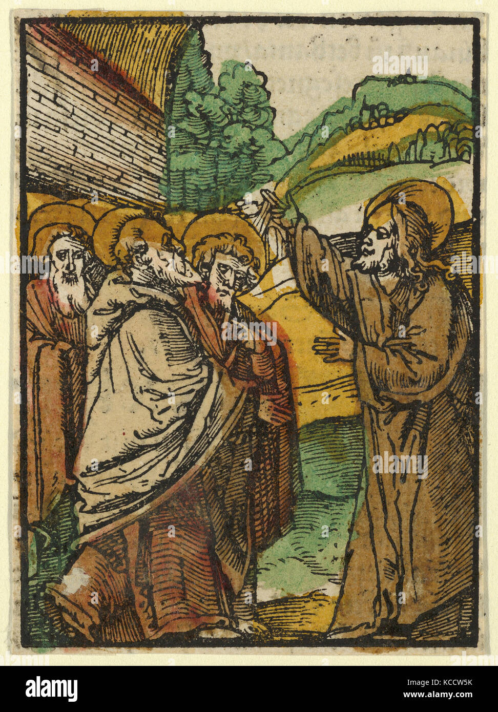 Drawings and Prints, Print, Christ Teaching the Disciples, 2, from Das ...