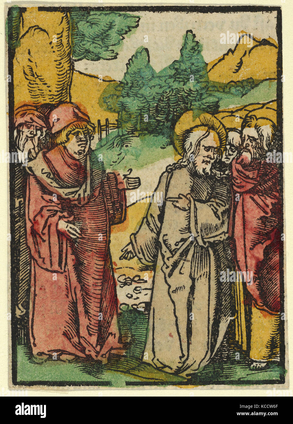 Drawings and Prints, Print, Christ Warning the Disciples of False ...