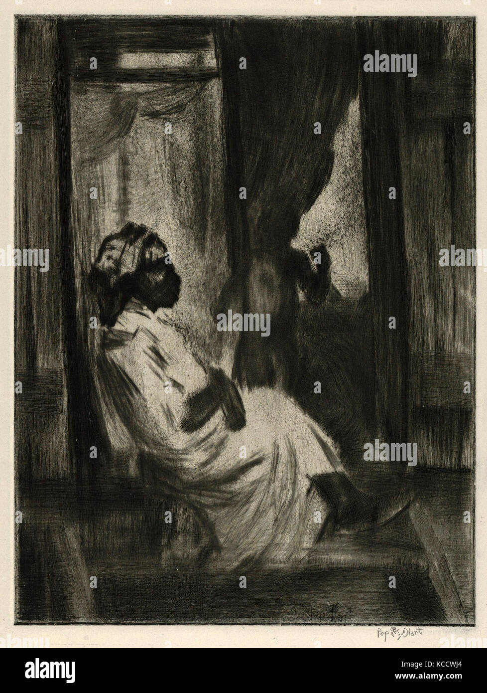 Drawings and Prints, Print, Mammy, Artist, George Overbury Pop Hart ...