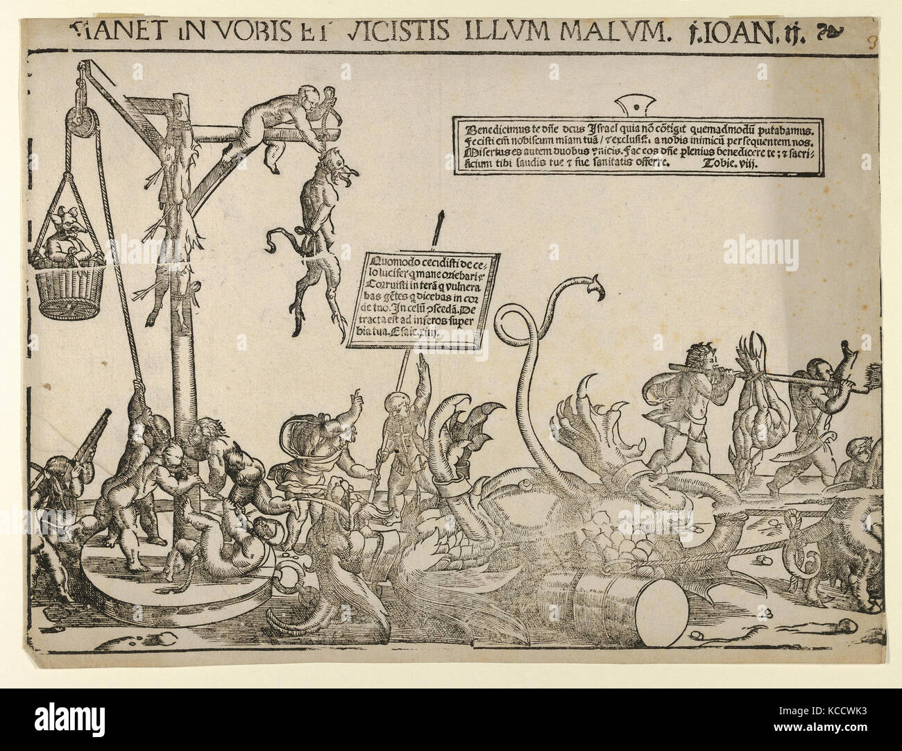 Drawings and Prints, The Triumph over Evil: many infants, some playing ...