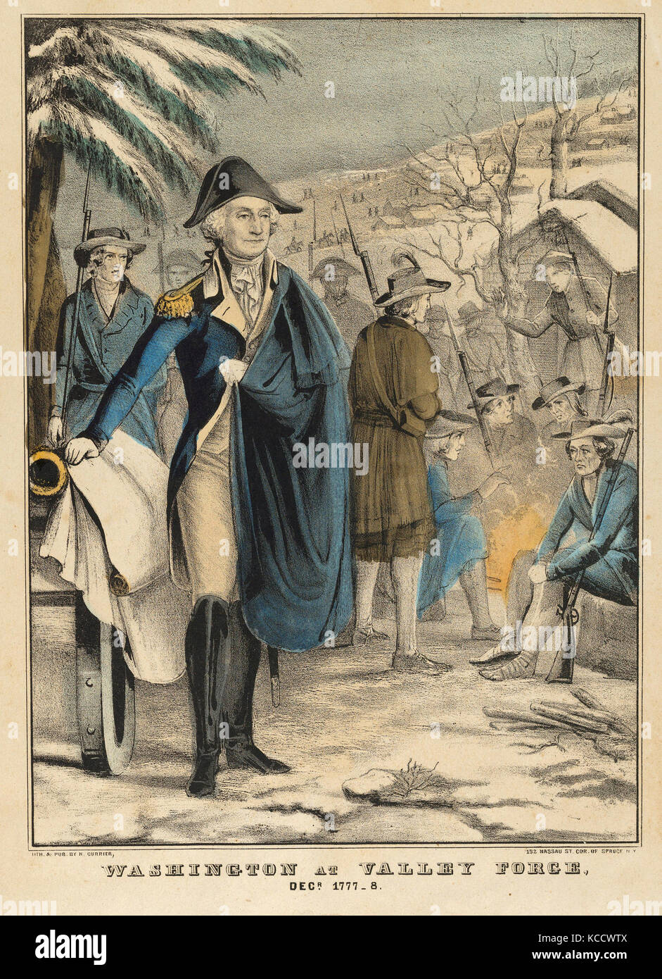 Valley forge 1777 hi-res stock photography and images - Alamy