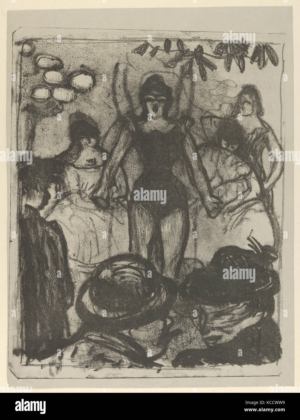 The Singer, 1887–88, Lithograph, Sheet: 12 11/16 × 9 9/16 in. (32.3 × ...