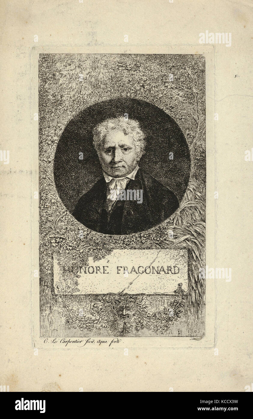 Jean honore fragonard portrait hi-res stock photography and images - Alamy