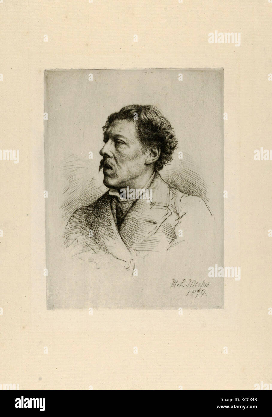 Drawings and Prints, Print, Charles A. Howell, Sitter, Artist, Charles ...