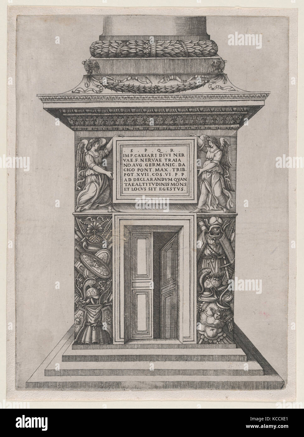 Speculum Romanae Magnificentiae: The Pediment Base of Trajan's Column ...
